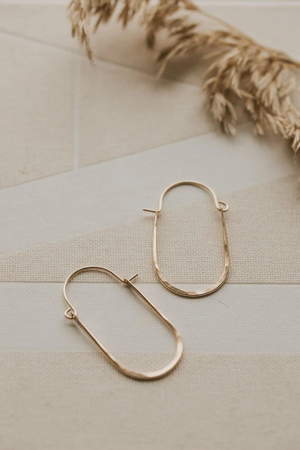 Hello Adorn Willow Hoops - Non Returnable – Two Sisters Boutique