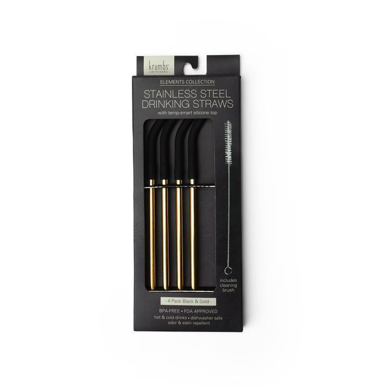 Krumbs Kitchen Elements Stainless Steel Straws – Two Sisters Boutique